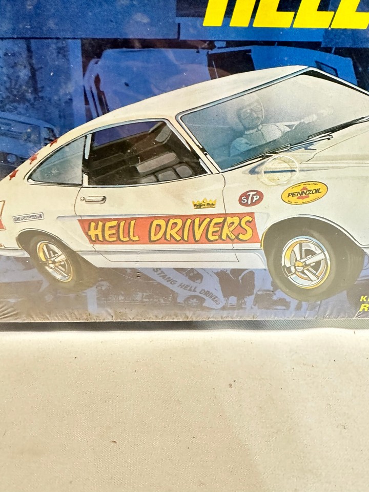 Mustang Hell Drivers Show Car Vintage Model Kit By AMT 1/25th Scale | eBay