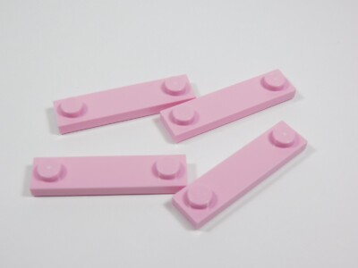 LEGO 4 Pink 1x4 Smooth Plates w/ Stud on Ends F12 | eBay