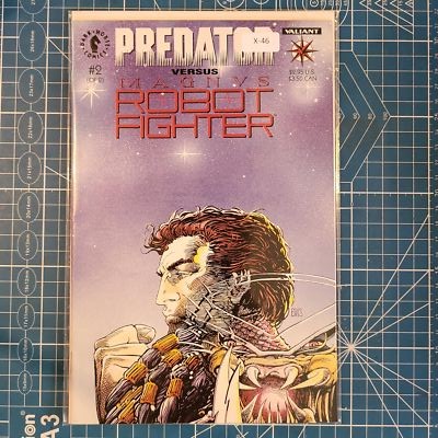 PREDATOR VS. MAGNUS ROBOT FIGHTER #2 MINI 8.0+ VALIANT ENTERTAINMENT ...