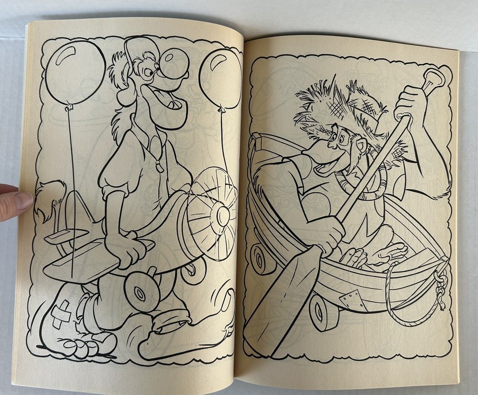 Vintage Disney's Tale Spin Coloring Book 1990 Golden Books New Unused ...