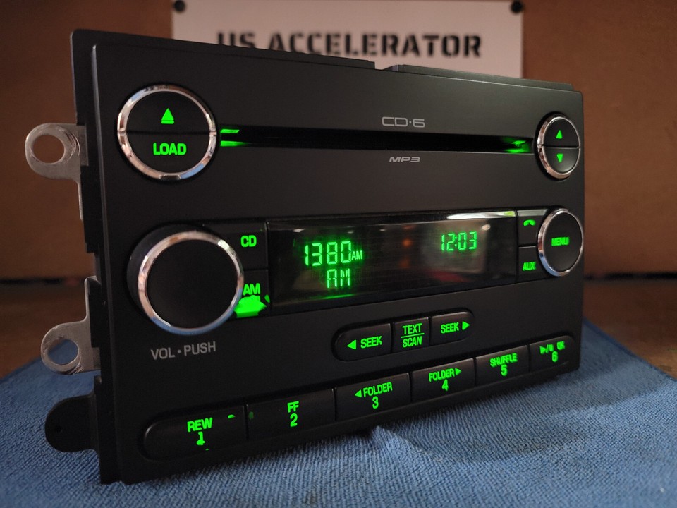 Genuine 2008-2009 FORD TAURUS Radio 6 DISC CD Player Stereo MP3 8G1T ...