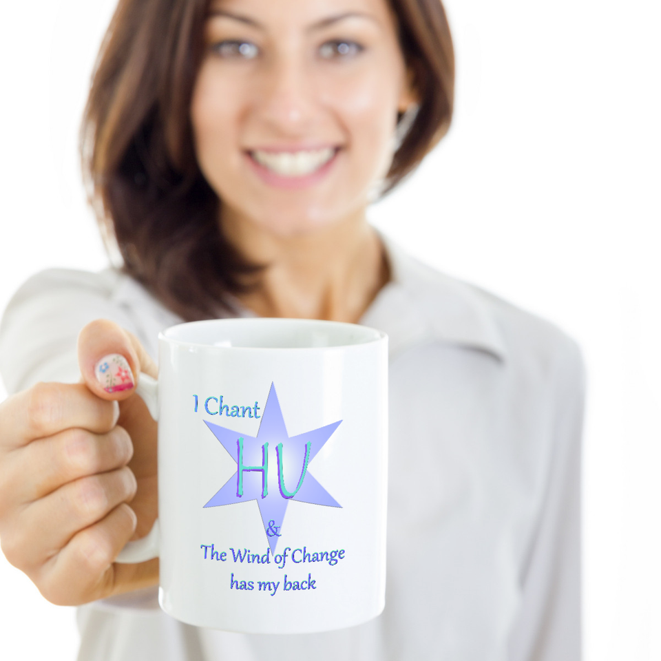 Hu Chant Gift Mug Eckankar Wind of Change Spiritual Uplifting Big ...