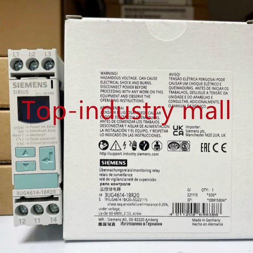 1PCS Brand New Siemens 3UG4 614-1BR20 relay 3UG4614-1BR20 Fast Shipping ...