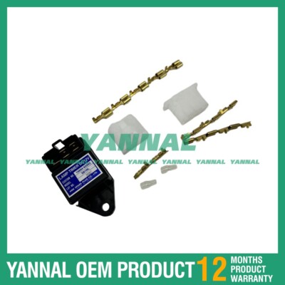12V Glow Plug S81NL Lamp Timer Relay 15694-65990 15694-65992 for Kubota ...