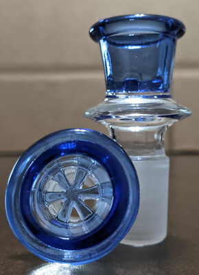 18mm Glass SNOWFLAKE SCREEN Slide BOWL Male for Water Pipe Bong (1 ...