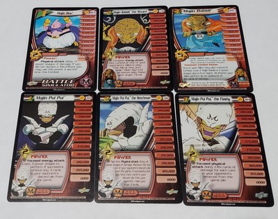 DragonBall Z CCG Majin Personality Card Lot - Buu, Babidi, Pui Pui rare ...