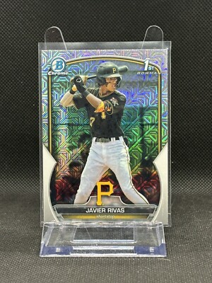 2023 Bowman Chrome Mega Box #BCP-159 Javier Rivas Mojo Refractor 1st ...