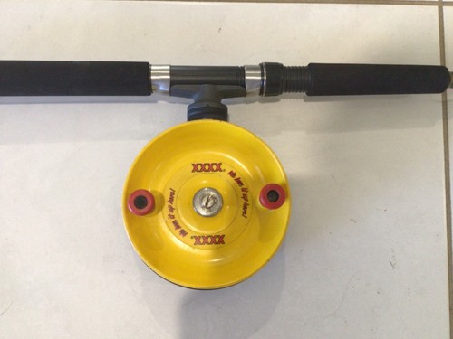 Alvey XXXX Beer Reel and Alvey 450 Estuary/Freshwater 1.8m 2 piece ...