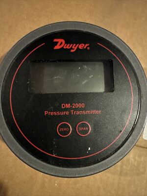 DWYER DM-2000 DIFFERENTIAL PRESSURE TRANSMITTER | eBay