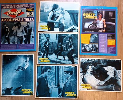 Lote De 5 Fotos Cine Película Rusty James 1983 + Carpetas Prensa | eBay