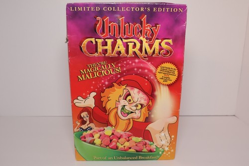 Limited Collector's Edition Unlucky Charms Unopened Complete Cereal Box ...