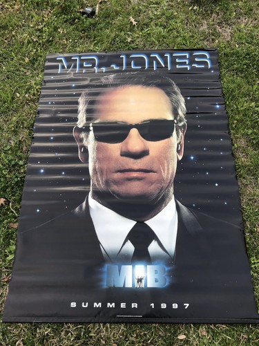 Men In Black Movie MIB 66” X 47” GIANT Vinyl Poster 1996 1997 Columbia ...