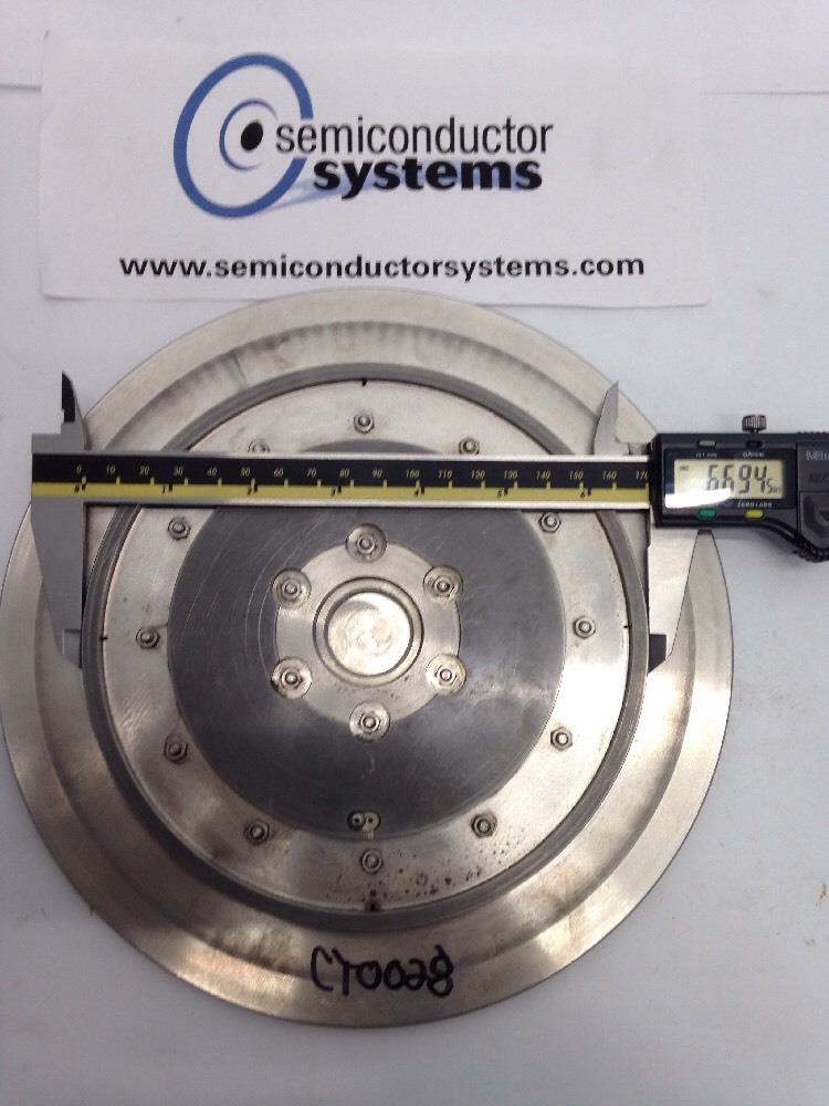 6.75" DICING SAW ADT UNIVERSAL CHUCK VACUUM TABLE K&S CERAMIC RING ...