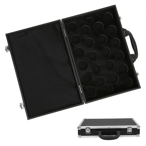 Pool Ball Case Billiard Carrying Bag Travel Storage Box with Carry ...