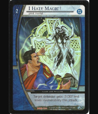 VS System: I Hate Magic (EA) [Played] TCG CCG Classic Marvel DC DH Dark ...