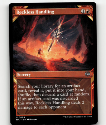 MTG Reckless Handling (Showcase) 69 MOM: The Aftermath | eBay