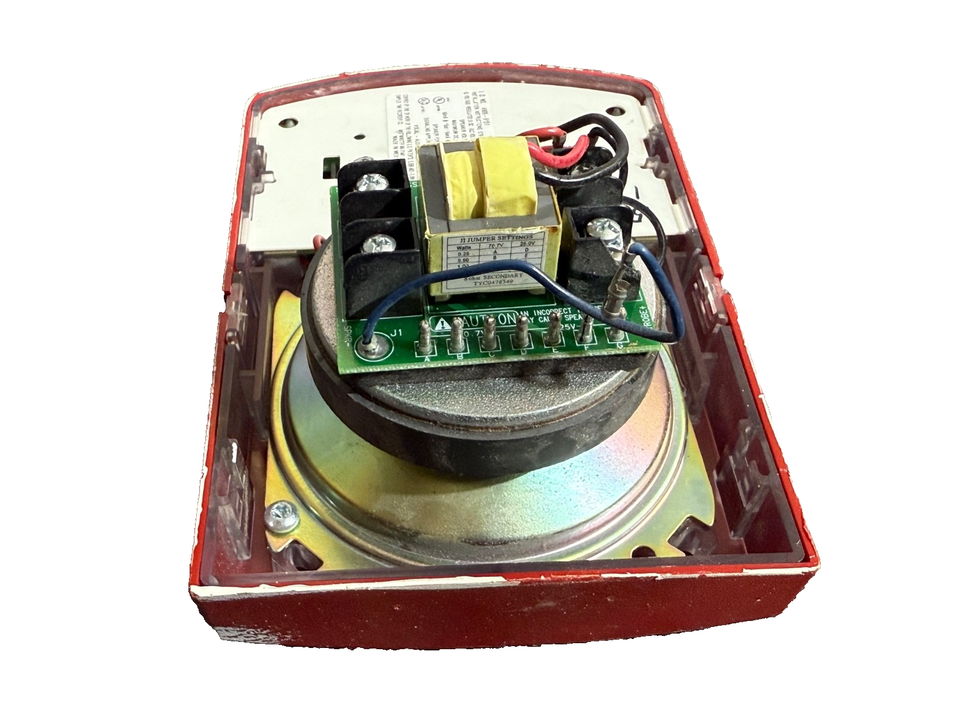 Simplex 4906-9151 Fire Alarm Speaker Strobe Wall Red (SmartSync) | eBay
