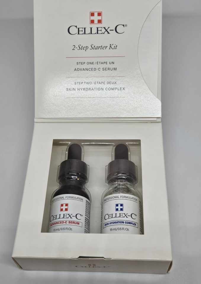 Cellex-C 2-Step Starter Kit Advanced-C Serum & Skin Hydration Complex ...