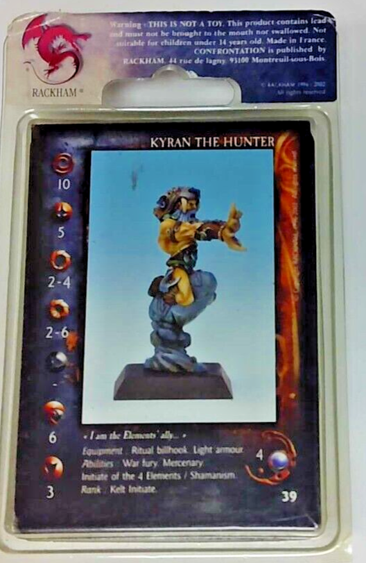RACKHAM Confrontation Kyran The Hunter BAMA01 | eBay