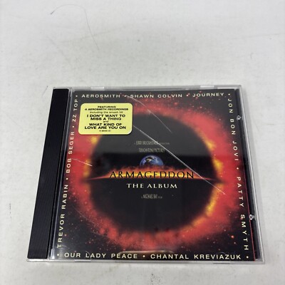 Armageddon The Album CD Movie Soundtrack 74646944028| eBay