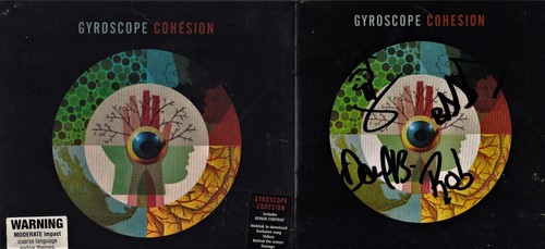 Gyroscope 2010 signed/autographed cd album - Cohesion, (enhanced ...