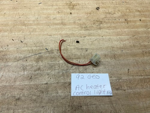 1989-1994 GEO METRO AC HEATER CONTROL LIGHT WIRING CONNECTOR PIGTAIL | eBay