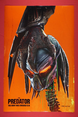 Predator 2018 Scary Creature Hunt Has Evolved Movie Poster 24X36 PRED ...