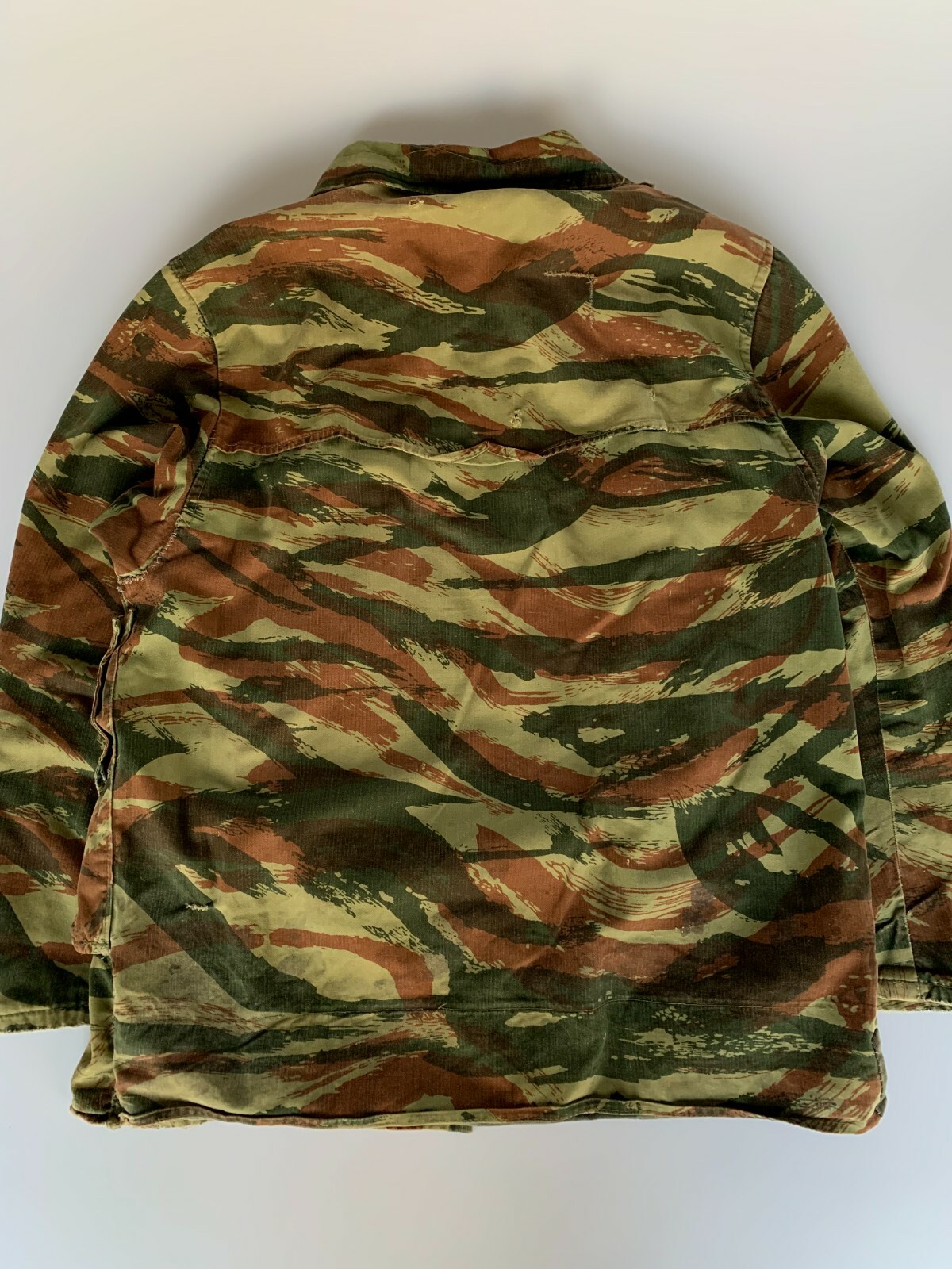 VTG Old French Lizard Camo HBT Jacket Coat Hunting Outdoor Military ...