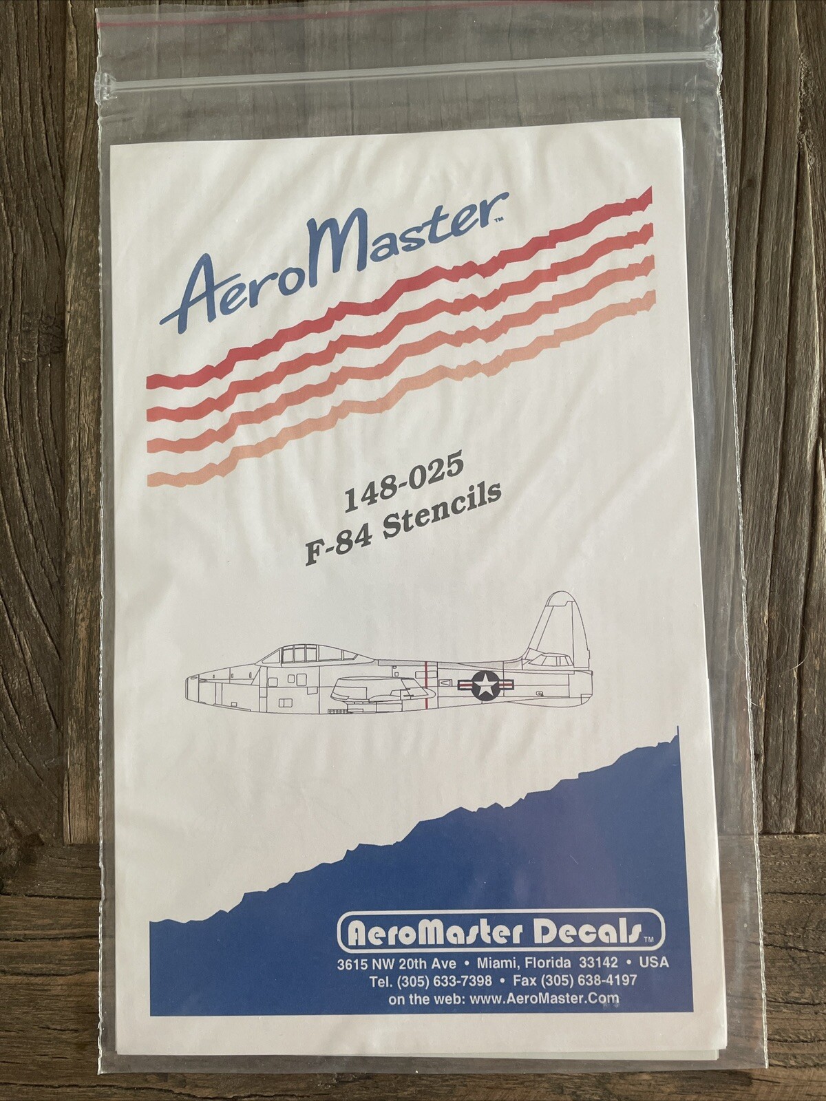 Aero Master Decals #148-025 - F-84G Thunderjet stencils 1/48 scale | eBay