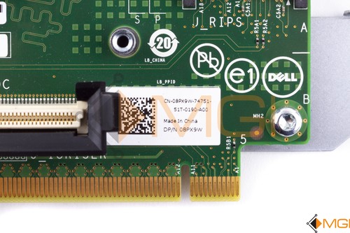 DELL RISER BOARD FOR POWEREDGE R920 R930 WITH NDC NIC CONNECTOR ...