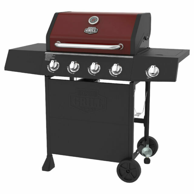 Expert Grill 4-Burner Gas Grill with Side Burner Propane Gas for sale ...