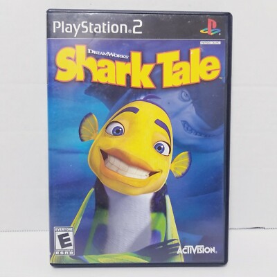DreamWorks Shark Tale Sony PlayStation 2 PS2 2004 CD MANUAL and case ...
