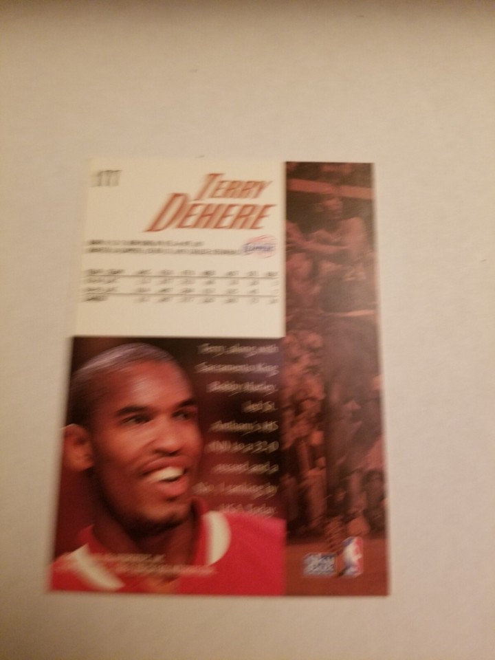 VINTAGE 1995-96 SkyBox Premium Clippers #177 Terry Dehere /w Free ...