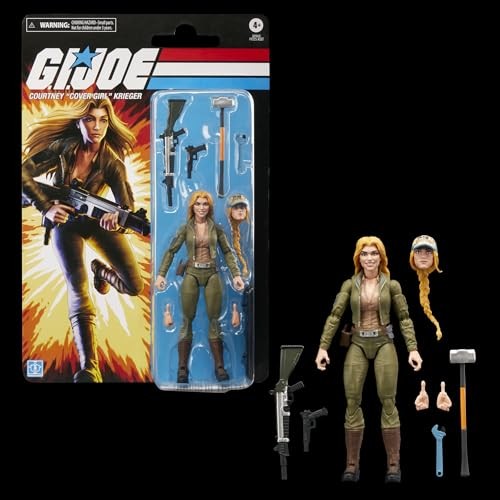 GI Joe Classified Series Retro Cardback Courtney "Cover Girl" Krieger ...