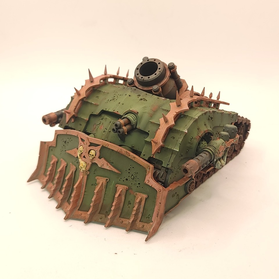 Painted Death Guard Vehicle Bundle – 3 Crawlers + 2 Blight Haulers ...