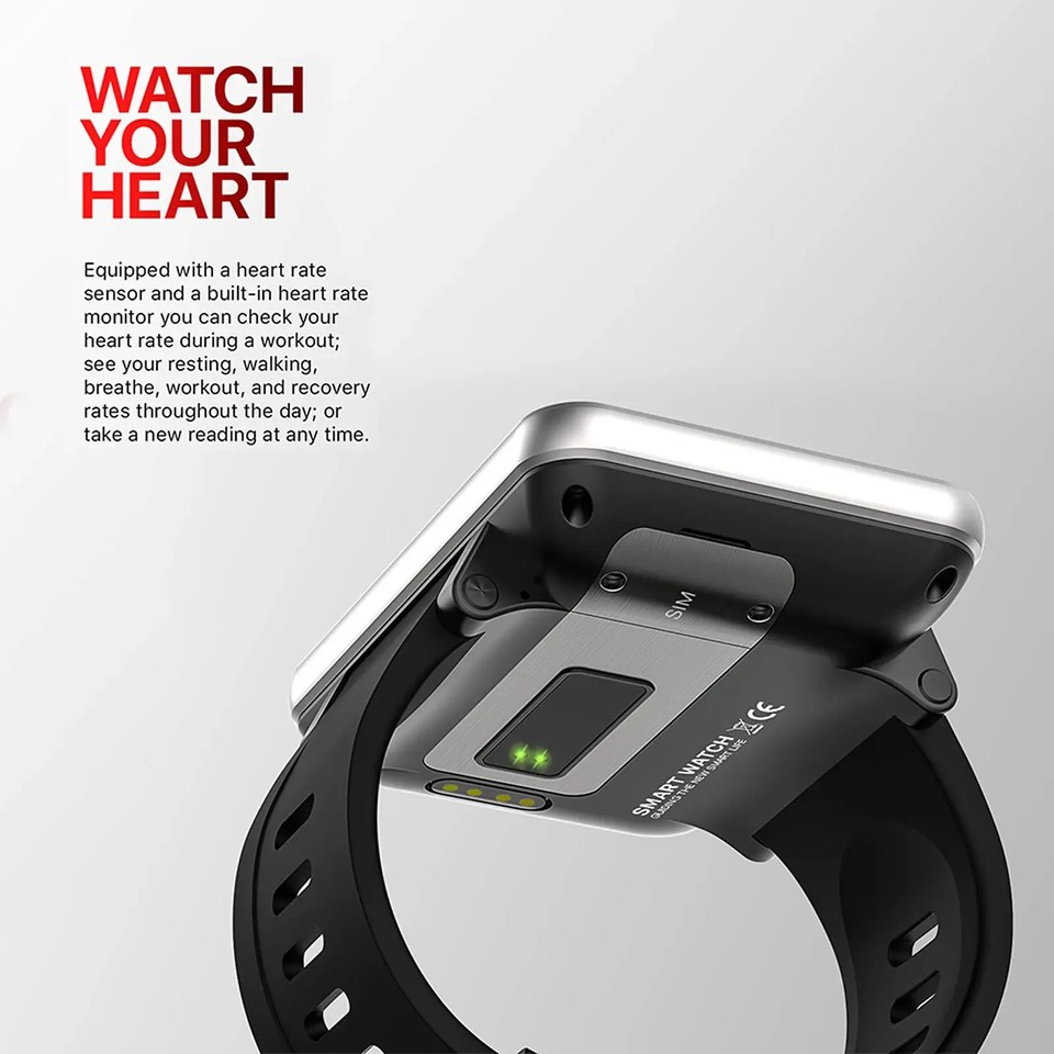 DM100 4G SIM Card Android Smart Watch with 32GB Memory 2700mah big ...