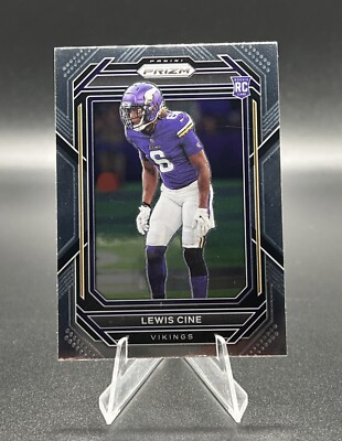 Lewis Cine - 2022 Panini Prizm #380 - Rookie - Minnesota Vikings Base ...