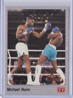 1991 All World BOXING CARD #29 MICHAEL NUNN IDBB | eBay