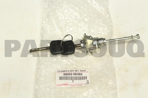 690520K060 Genuine Toyota CYLINDER & KEY SET 69052-0K060 | eBay