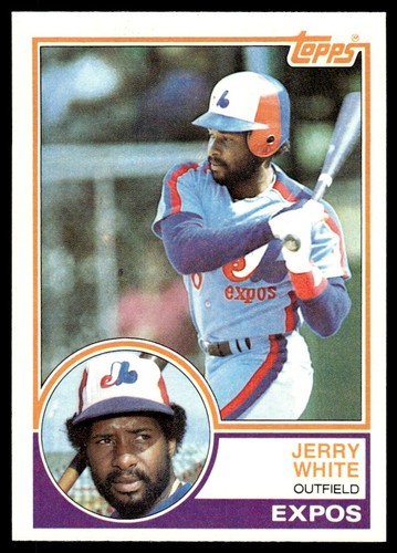 1983 Topps Baseball Card Jerry White Montreal Expos #214 | eBay