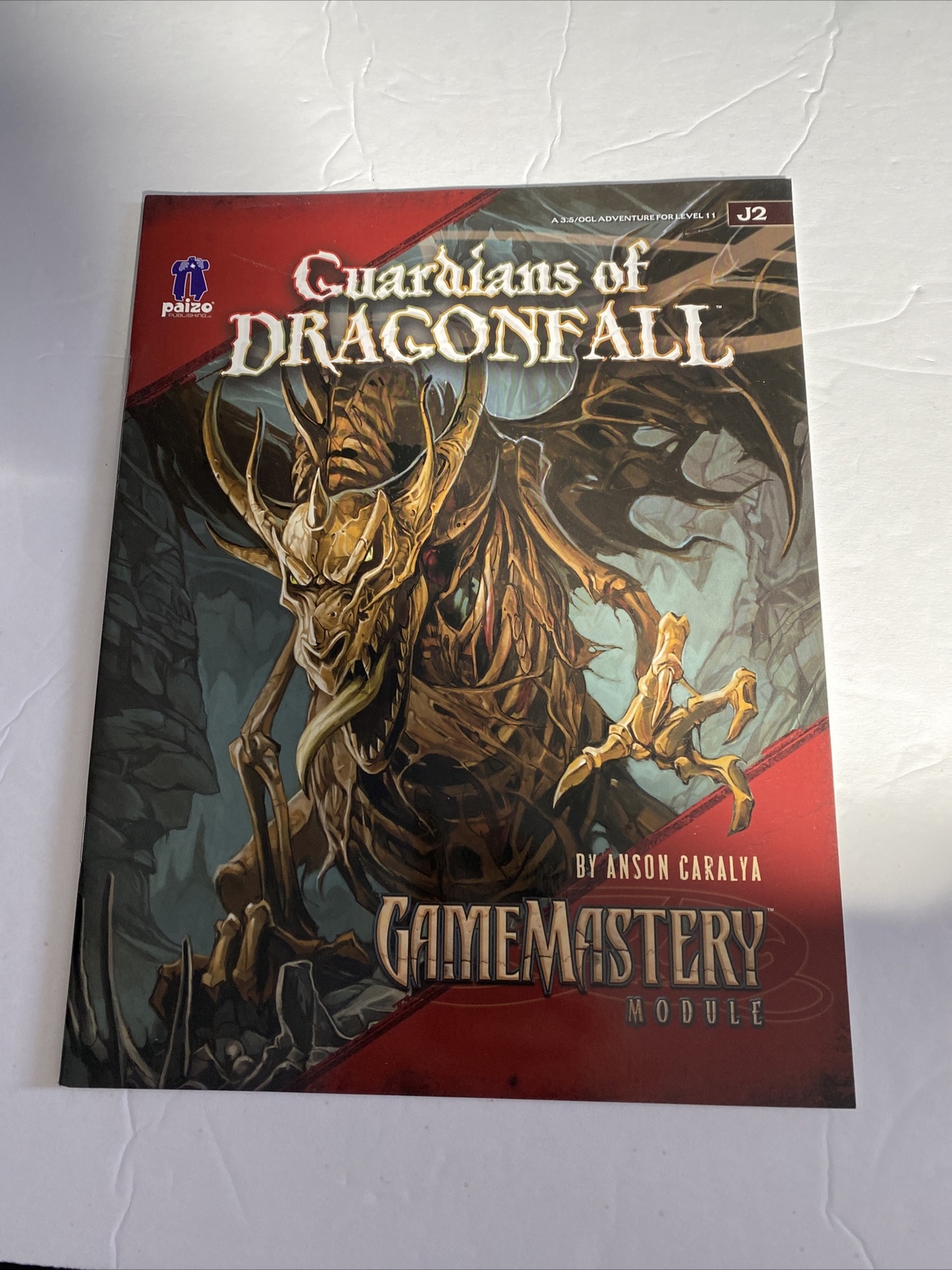 Pathfinder Module J2 GUARDIANS OF DRAGONFALL Paizo PZO9507 D&D 3.5 OGL ...