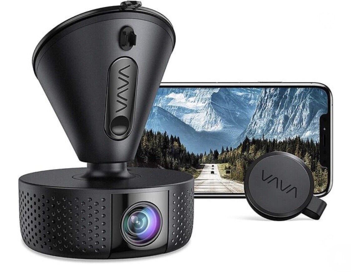 VAVA 4k Dash Cam Wi-fi Car DVR Video Security Camera Night Vision Va ...