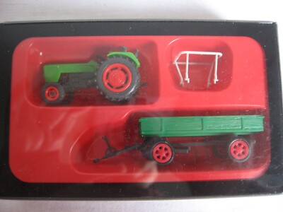 Z677* Preiser 1:87 17914 Ackerschlepper mit Anhänger OVP | eBay