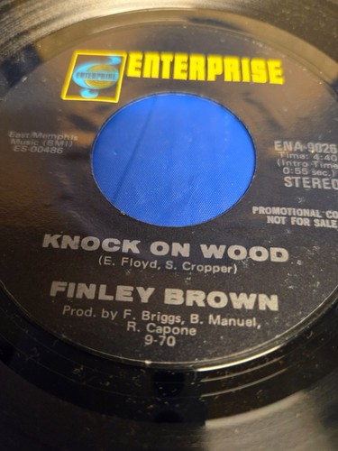 Finley Brown – Knock On Wood / Got To Get To Church On Time - 7" VINYL ...