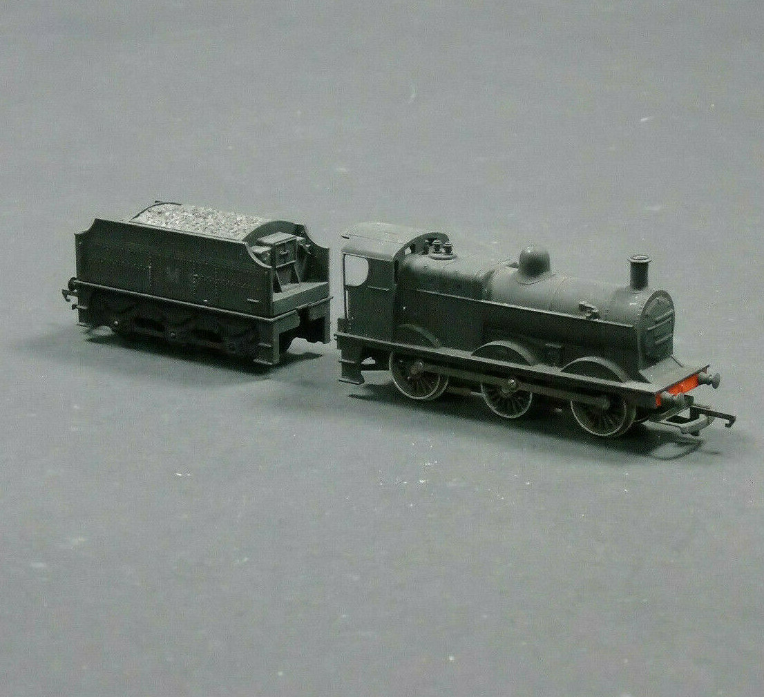 Hornby OO Gauge Triang LMS Class 3F 0-6-0 Loco + Tender Black LOT 221 ...