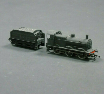 Hornby OO Gauge Triang LMS Class 3F 0-6-0 Loco + Tender Black LOT 221 ...