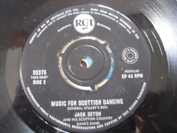 Jack Seton and Scottish Country Dance Band Music For Scottish Dancing ...