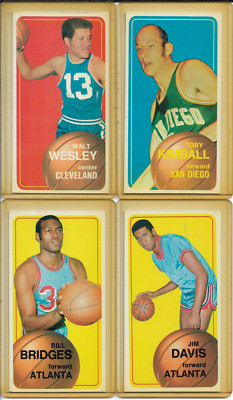 1970-71 Topps Basketball 7 Card Lot with Walt Wesley VG-EX | eBay