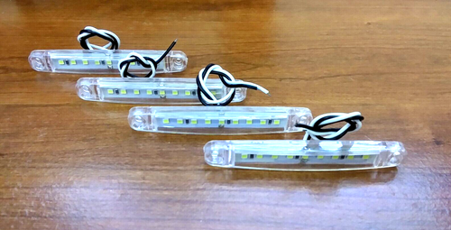 4 BBT Super Bright 12 volt Waterproof White LED RV Reverse/Back-Up ...