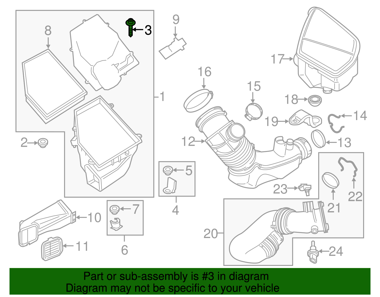 Genuine BMW Air Filter Housing Screw 07-12-9-908-744 for sale online | eBay